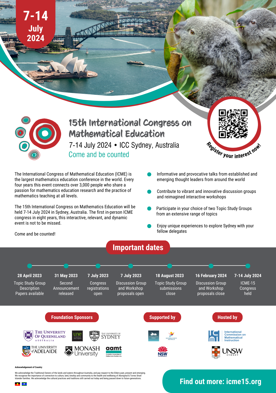 ICME-15 Promotional Toolkit - ICME-15